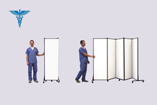 Portable Medical Privacy Screens & Hospital Room Dividers | Screenflex